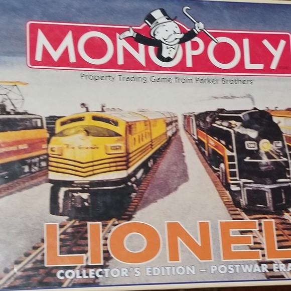 Hasbro | Games | Lionel Trains Monopoly Game Collectors Edition Post ...